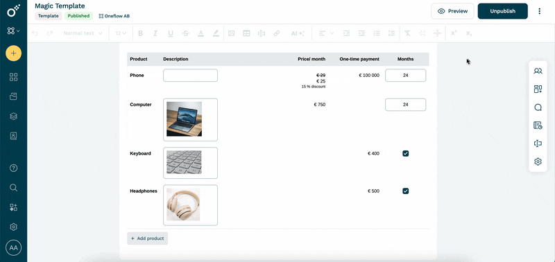 Create A Template Oneflow Help Center