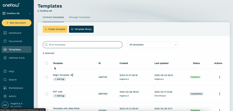 Electronic IDs – Oneflow Help Center