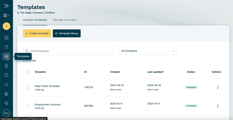 Fields on PDF – Oneflow Help Center