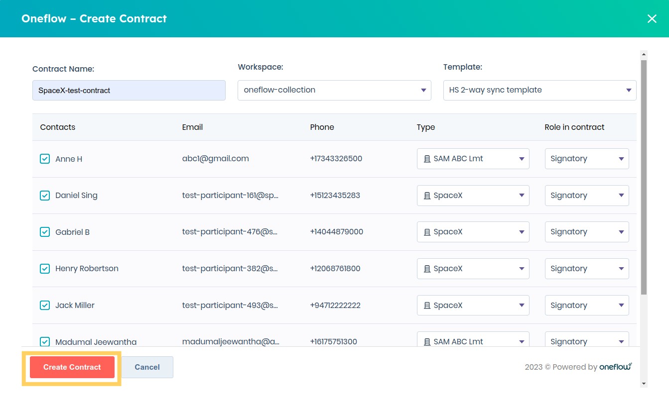 Map HubSpot properties to Oneflow data fields – Oneflow Help Center