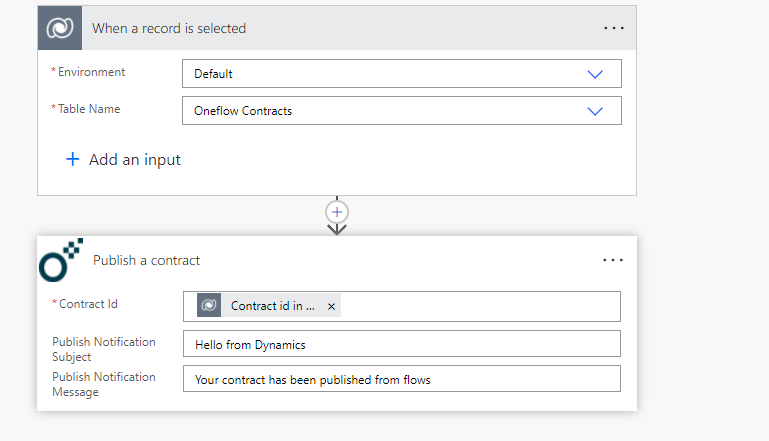 Connector specification – Oneflow Help Center