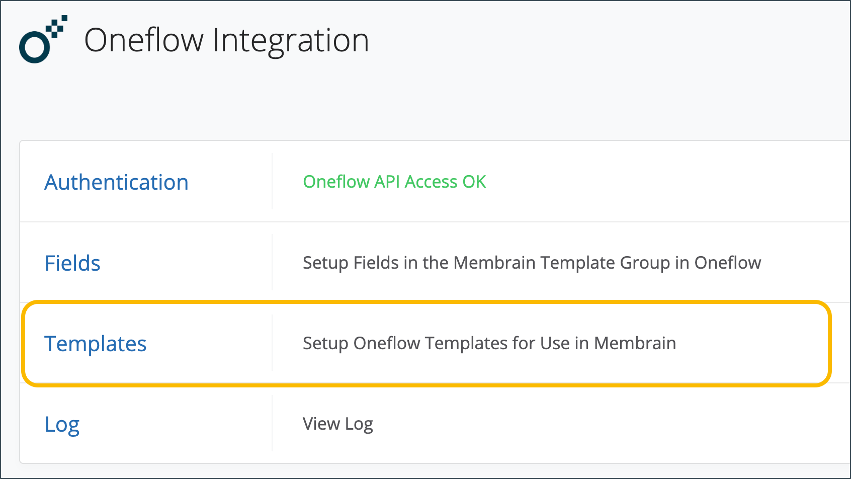 Getting started with Membrain – Oneflow Help Center
