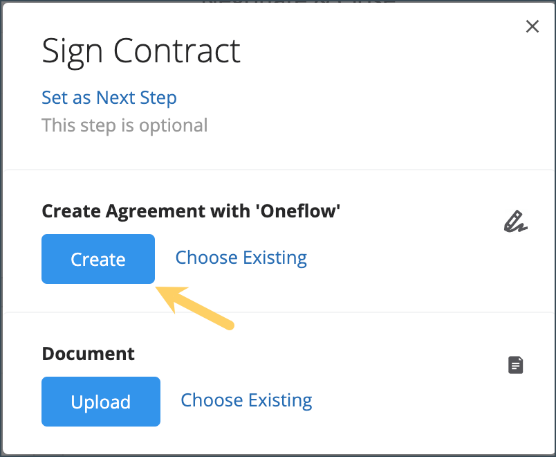 Create a contract in Membrain – Oneflow Help Center