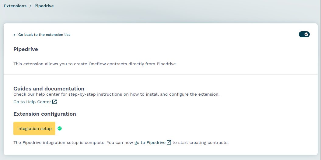 Getting started with Pipedrive (Admin) – Oneflow Help Center