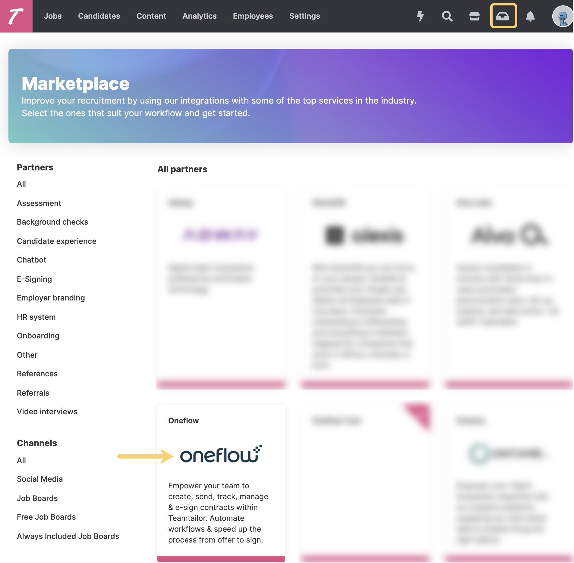 Getting started with Teamtailor – Oneflow Help Center