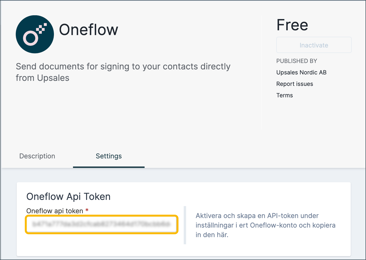 Getting started with Upsales – Oneflow Help Center