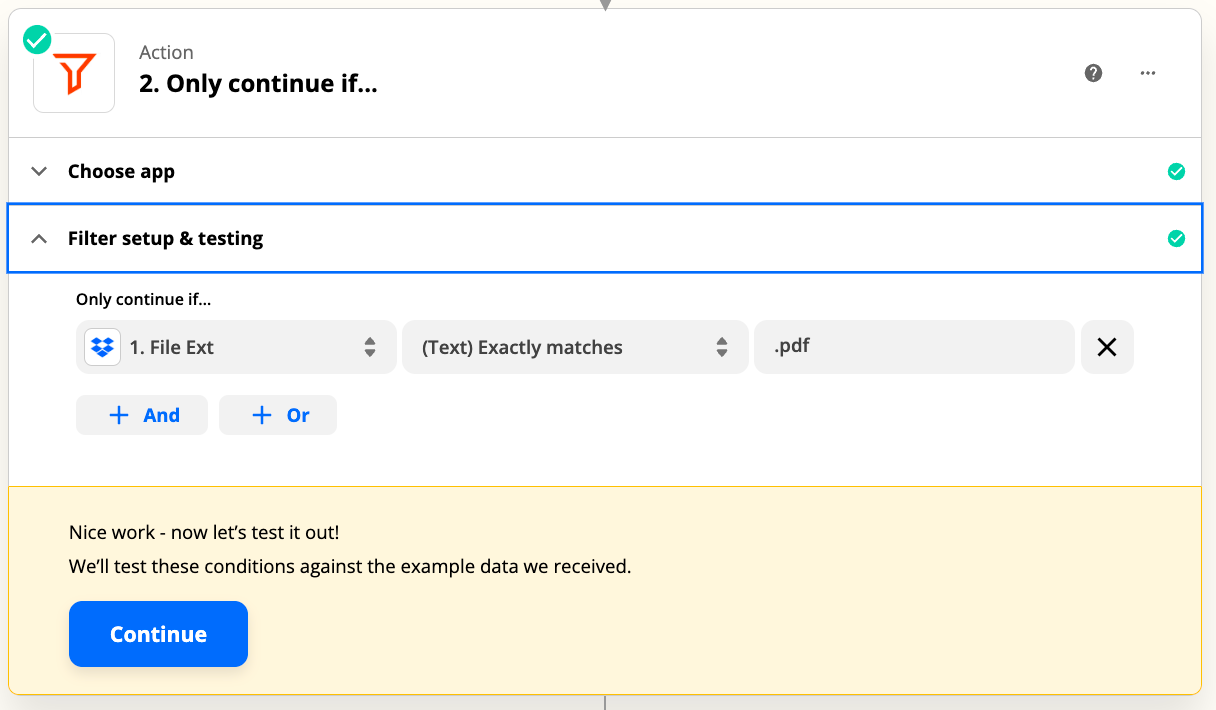 Template: Convert Dropbox PDF file into a Oneflow contract (Zapier) – Oneflow Help Center