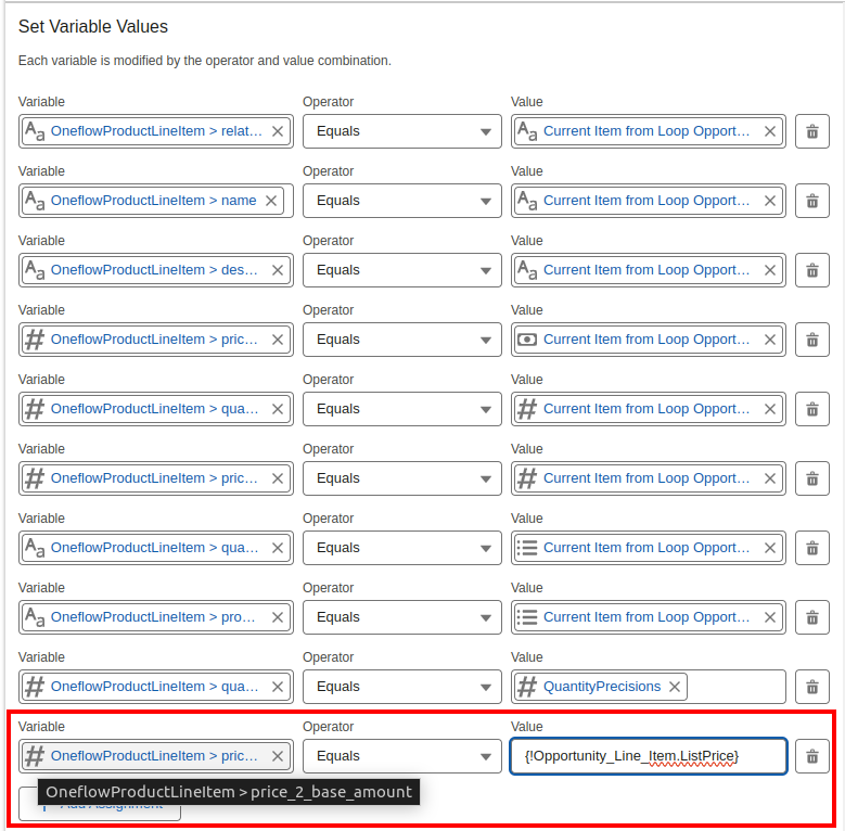 Customize Product Mapping for Contracts (Salesforce v4.x.x and above) – Oneflow Help Center